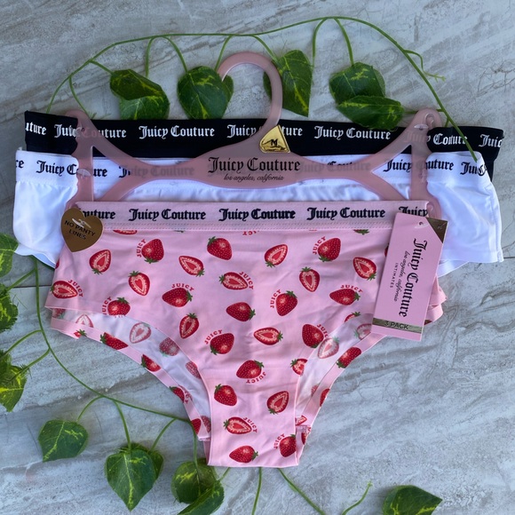 Juicy Couture | Intimates & Sleepwear | Juicy Couture Strawberry Panty ...